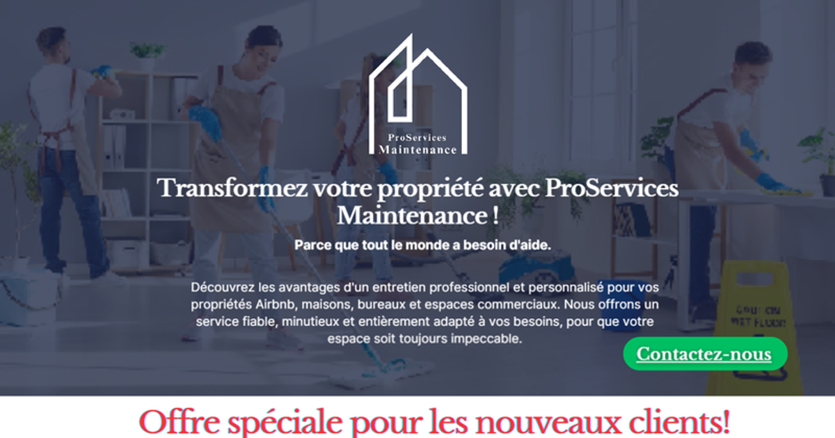 ProServices Maintenance